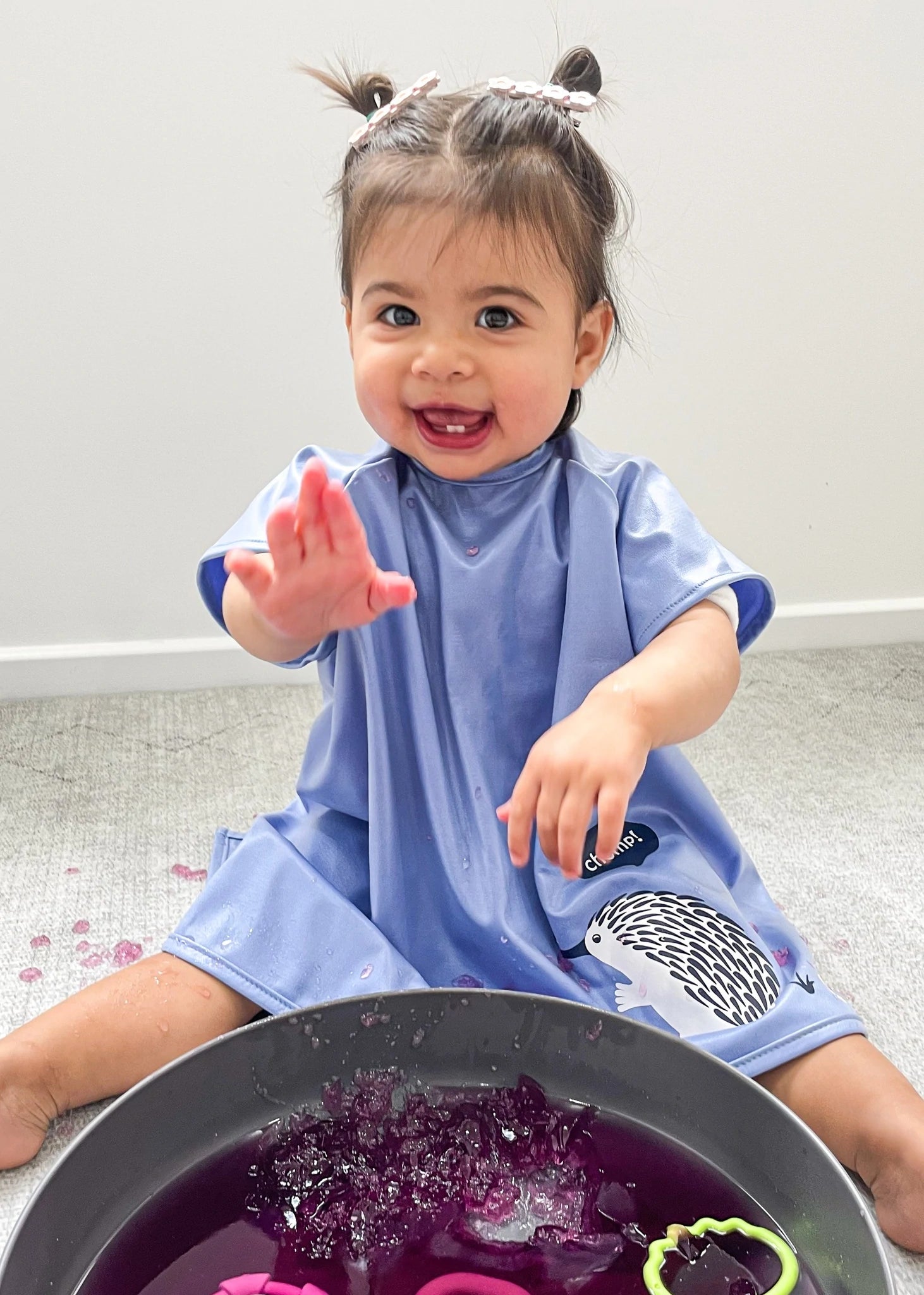 Short Sleeve Messy Mealtime (Toddler) Smock: 8mths to 4+yrs – Core ...